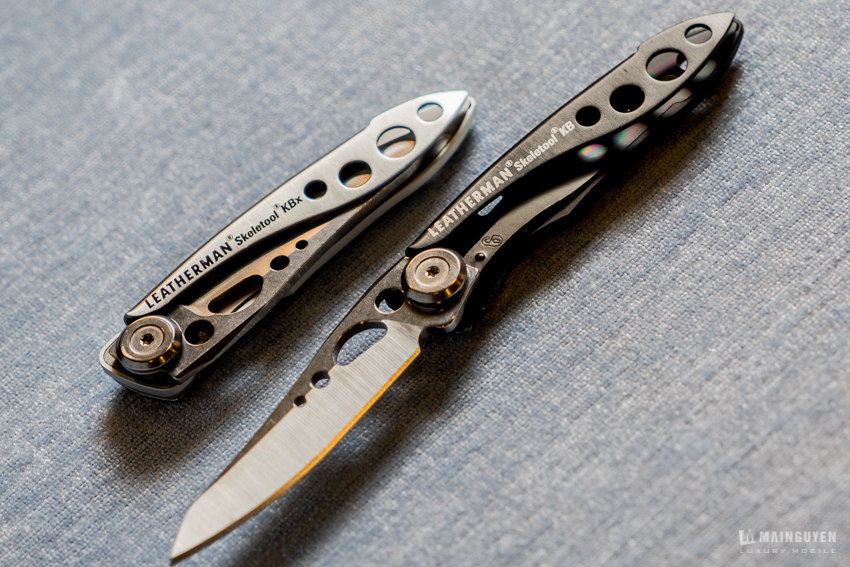 [Hình ảnh] Khui hộp và trên tay bộ đôi dao mới của Leatherman ...