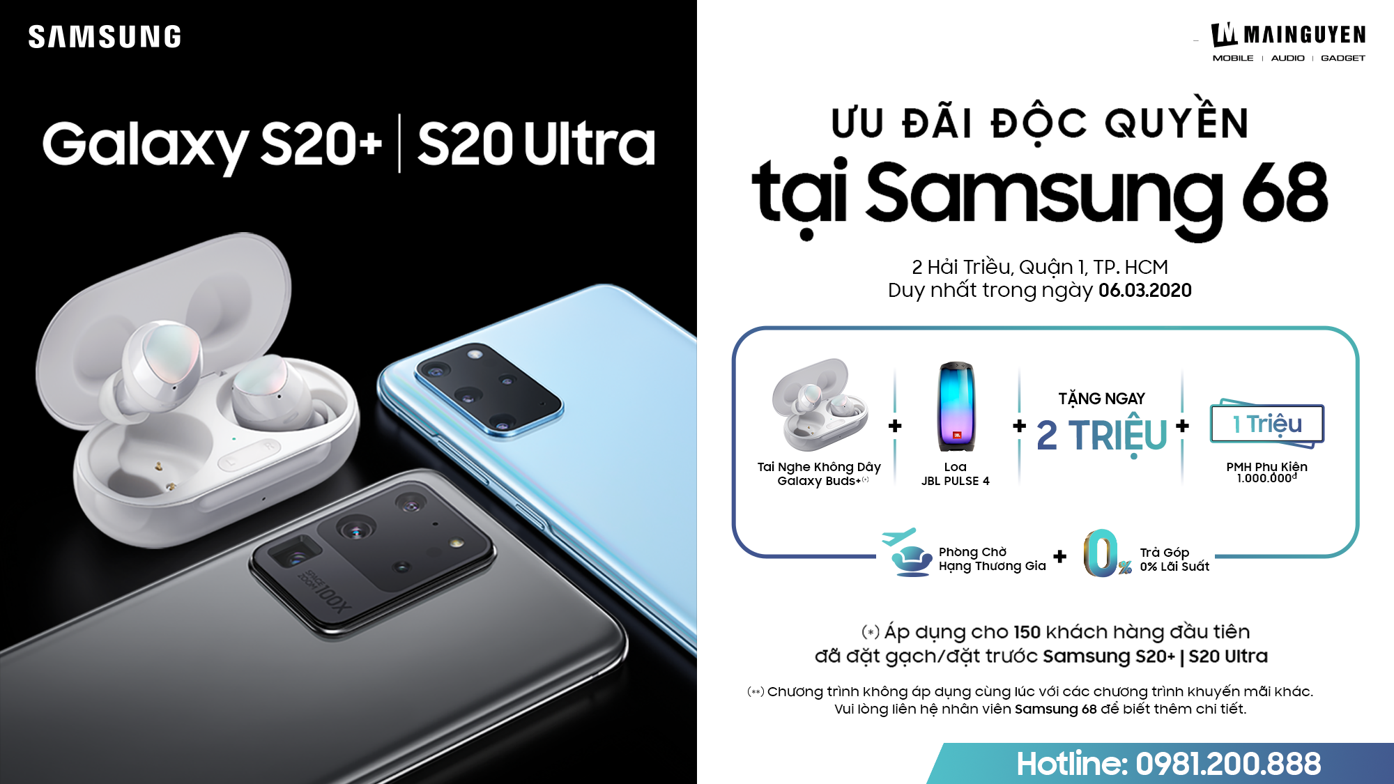 Ưu đãi độc quyền tại Samsung 68 - Chỉ có 150 suất, quà khủng chưa có ...